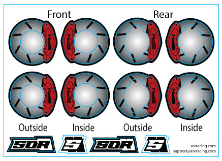 Element Enduro SE Brake Decal Kit – SOR RC Products