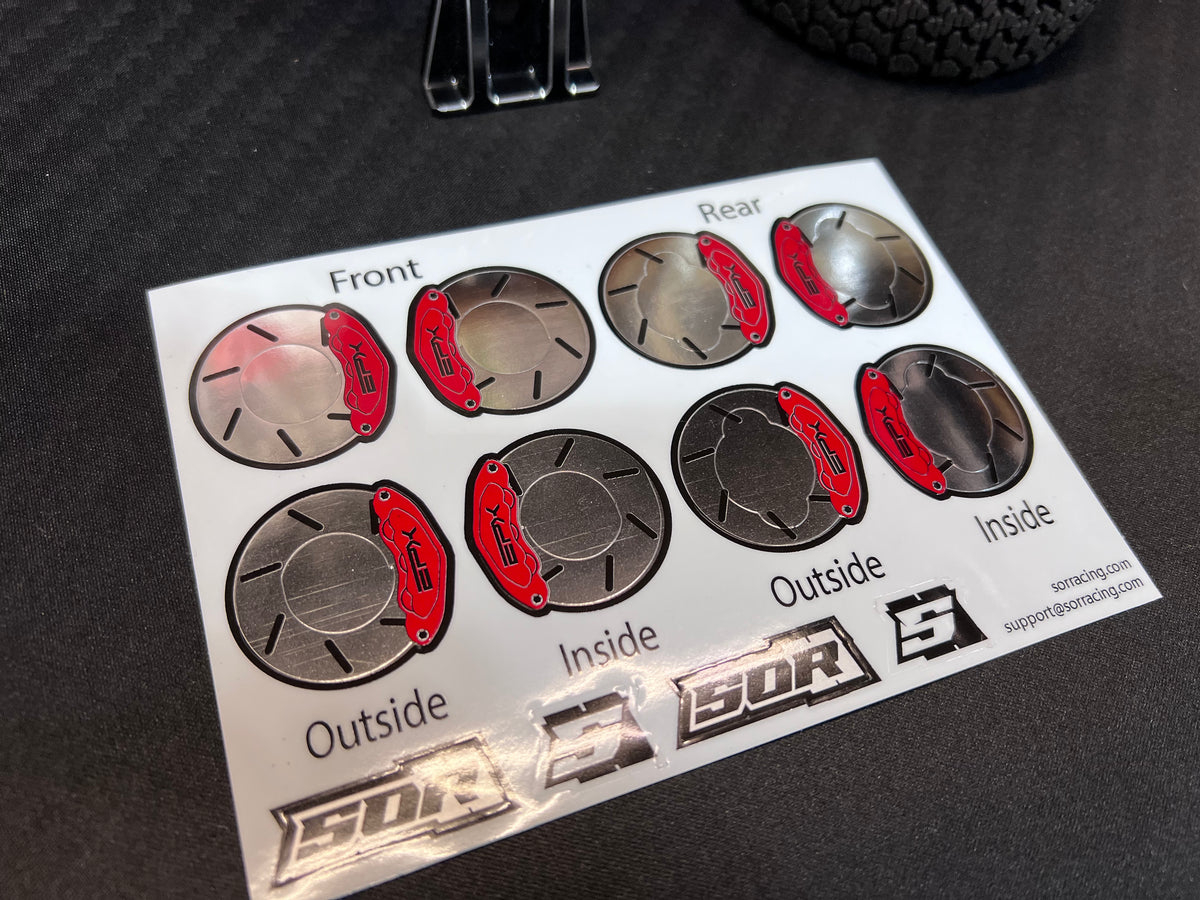 Element Enduro SE Brake Decal Kit – SOR RC Products