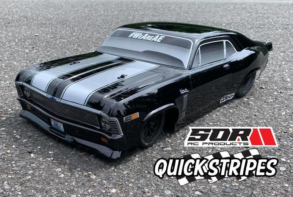 QuickStripes for Drag Race Bodies – SOR RC Products
