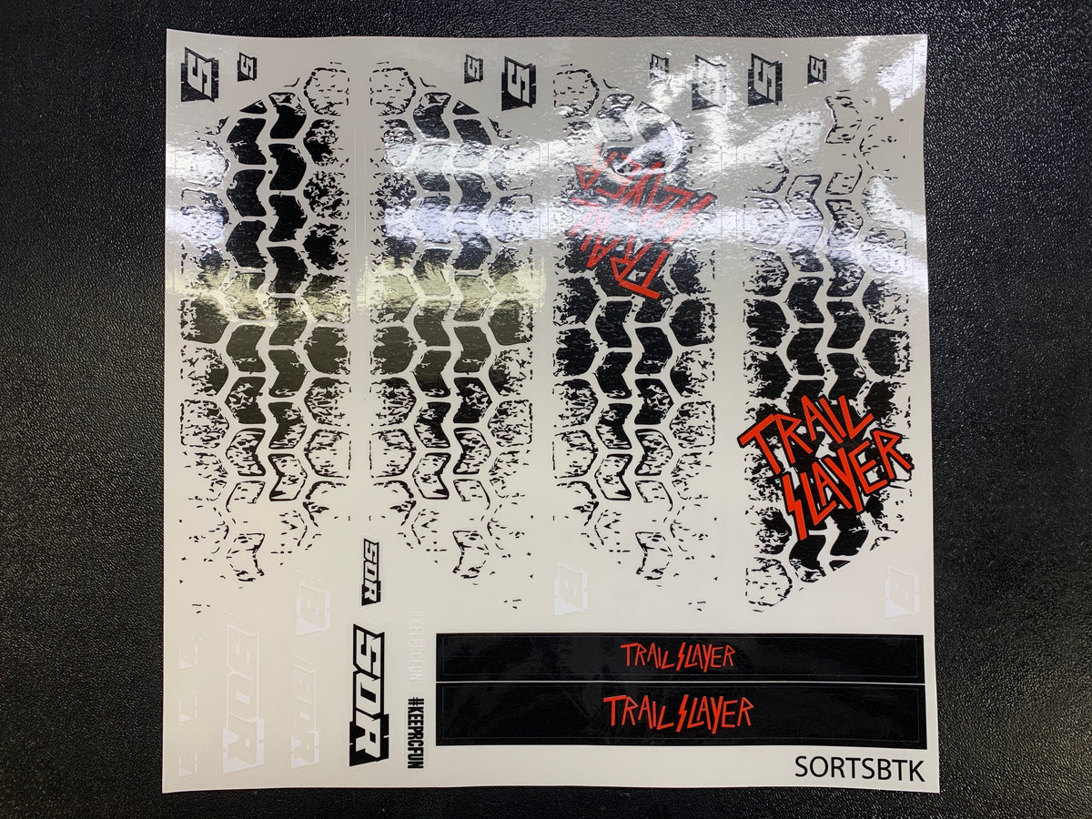 Trail Slayer Tire Tread Universal Decal Kit – SOR RC Products