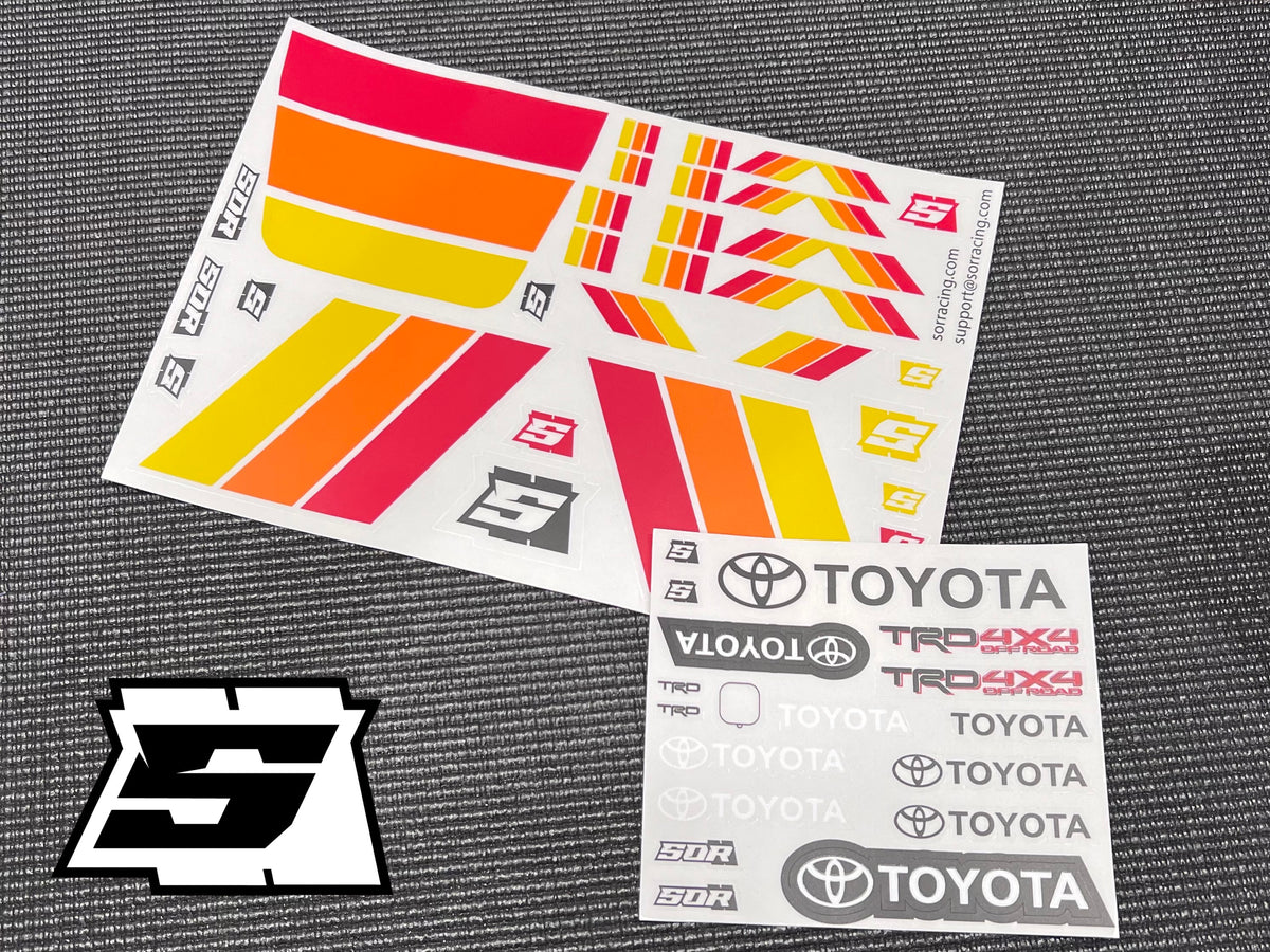 Ivan 3 Universal Decal Kit – SOR RC Products