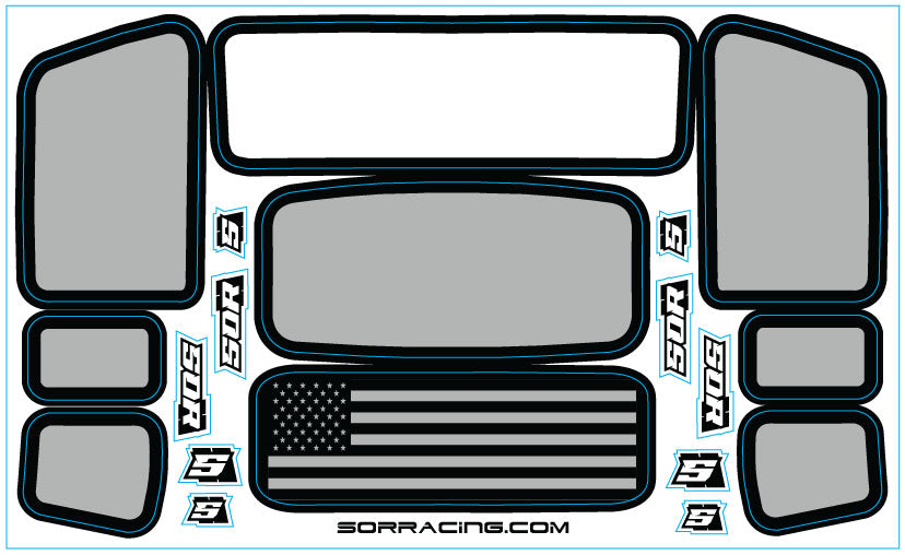 Vanquish VS410 Phoenix Window Decal Kits – SOR RC Products