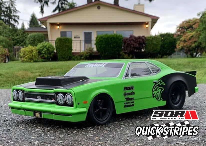 QuickStripes Billboard Decals for Drag Cars – SOR RC Products
